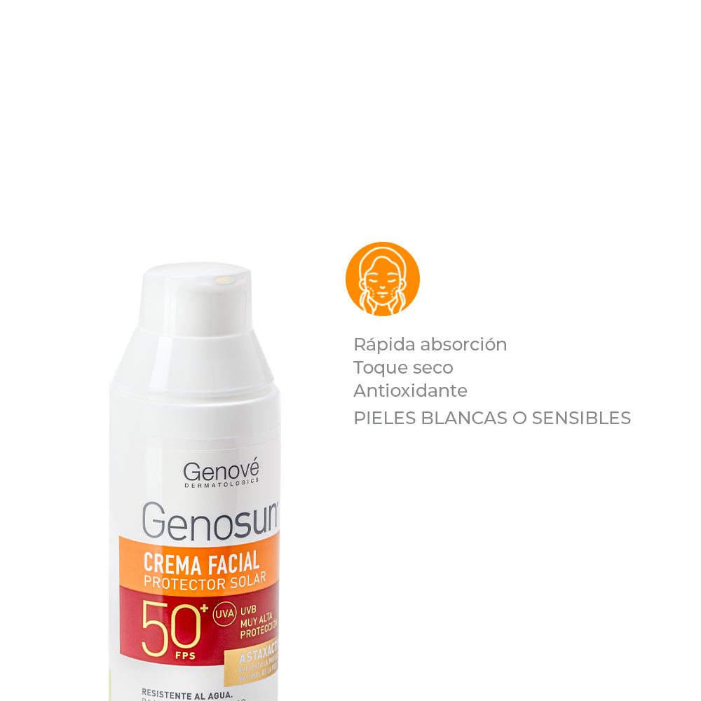 Genosun® Crema Facial Protector Solar SPF 50+ – Farmacare